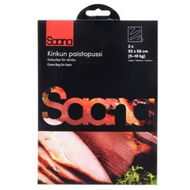 Paistopussi 5-10 kg 52x58 cm 2 kpl | Muovi ja Lelu