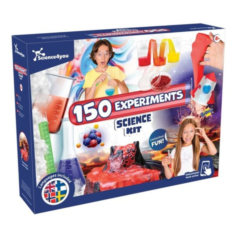 Science Kit 150 Experiments Science4you | Muovi ja Lelu